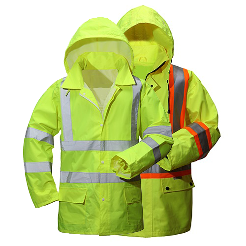 Custom Hi-Vis Rainwear OEM | Waterproof Safety Apparel